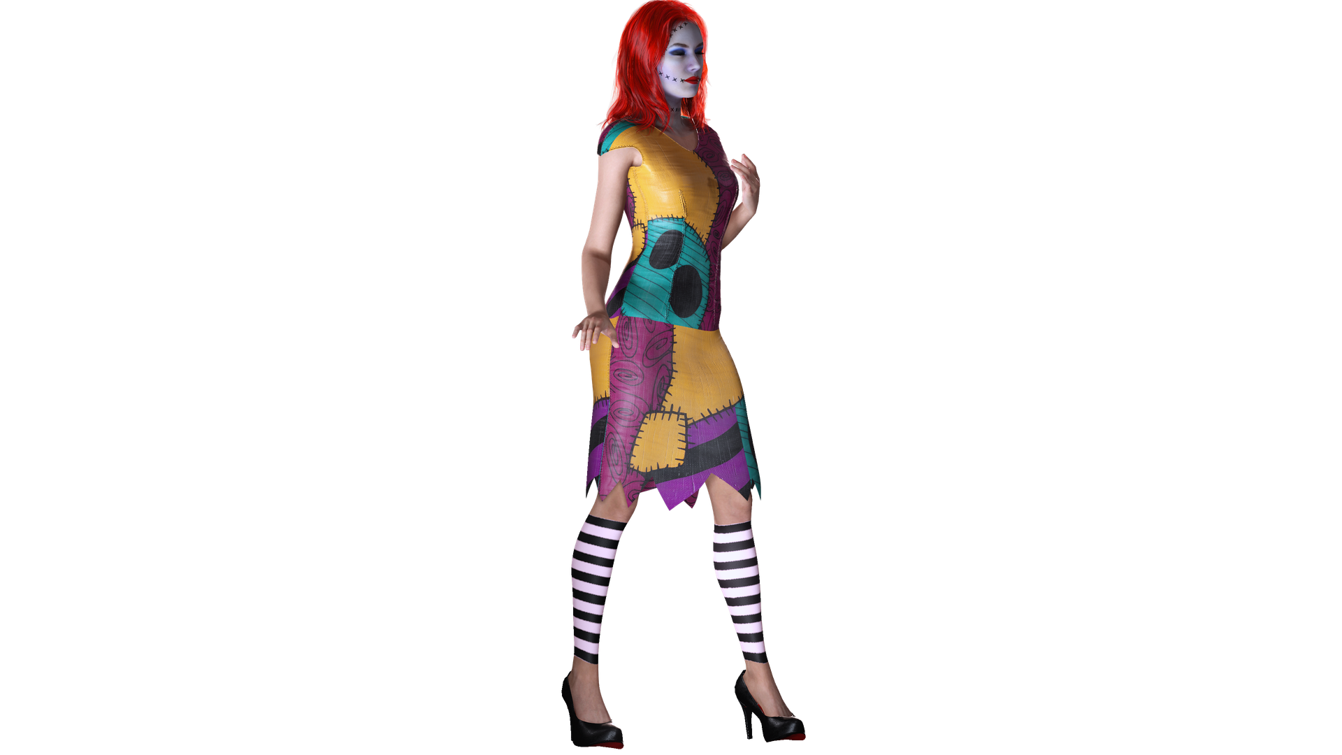 Nightmare Sally Costume
