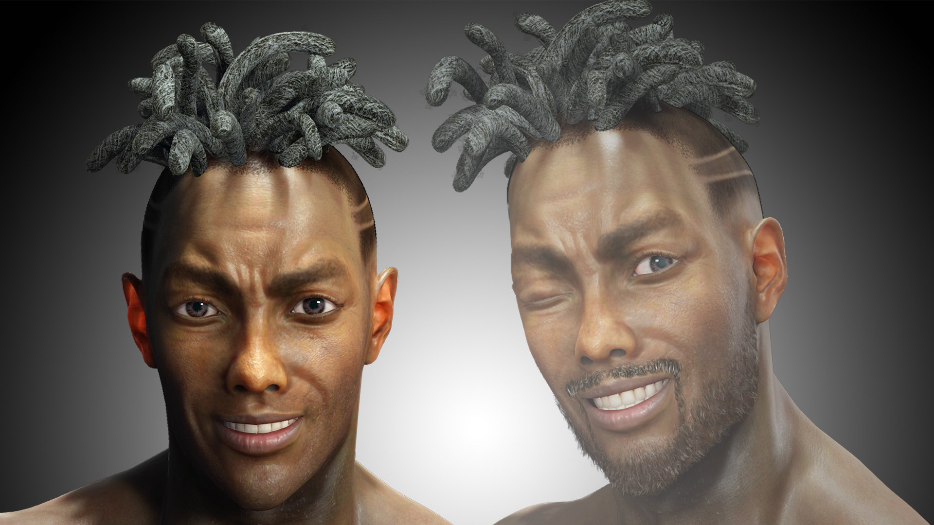 Apocalyptic Hairstyles-Dreadlocks Short