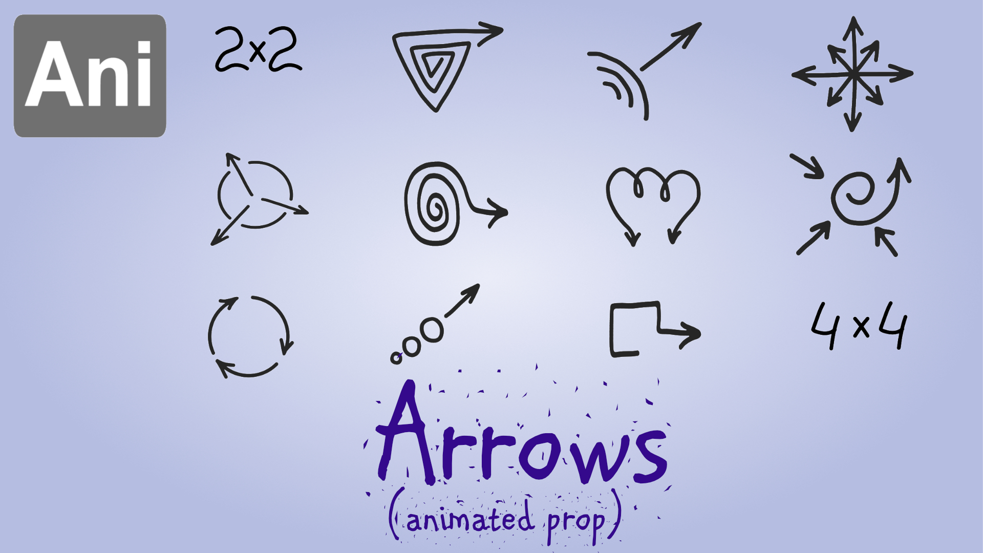 Arrow animated