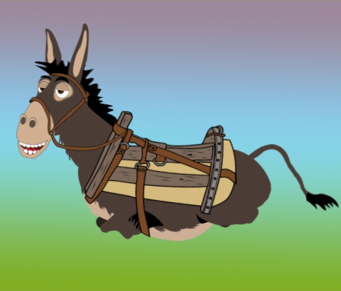 Cartoon Donkey