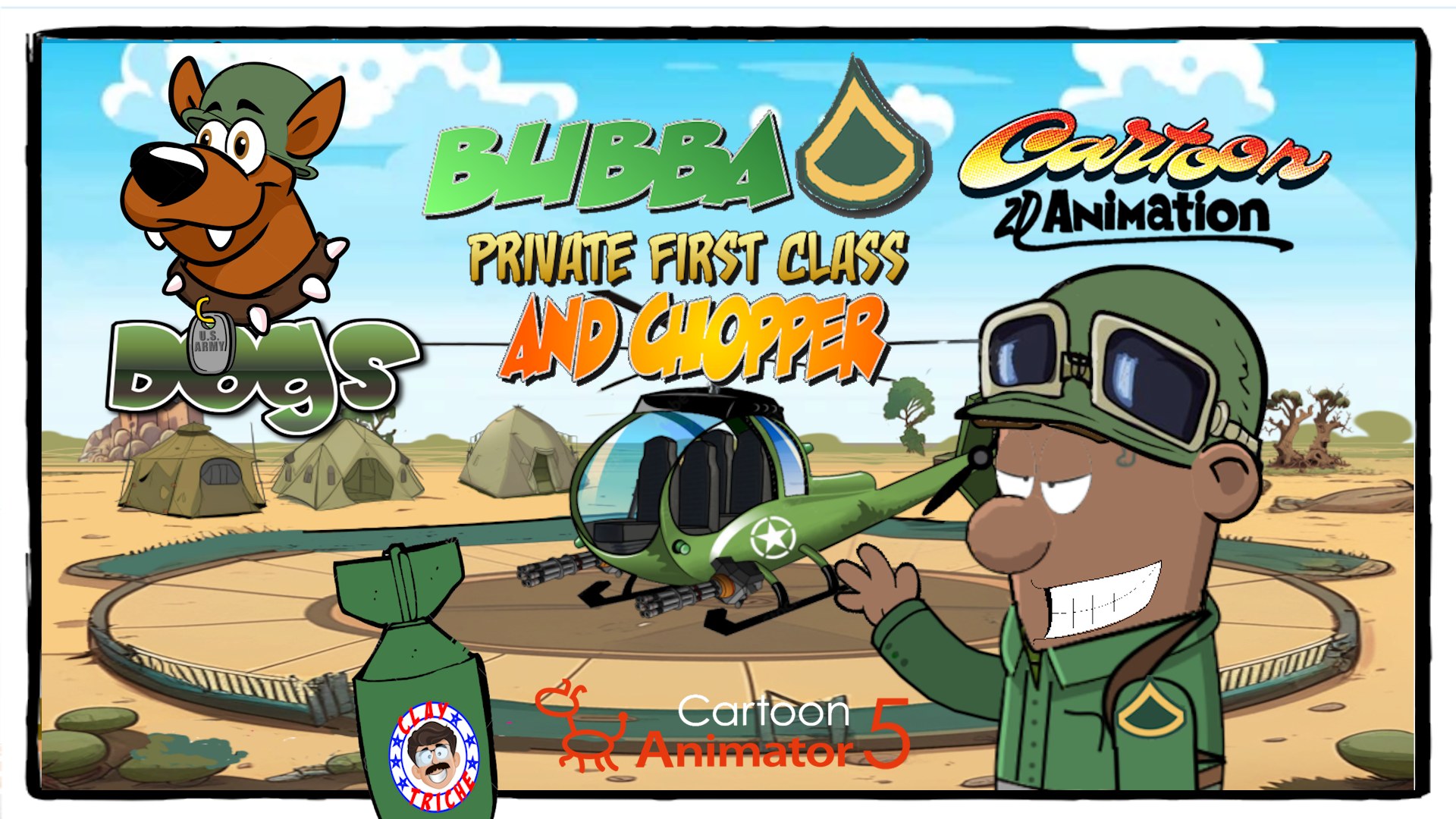 Bubba Private First Class & Chopper