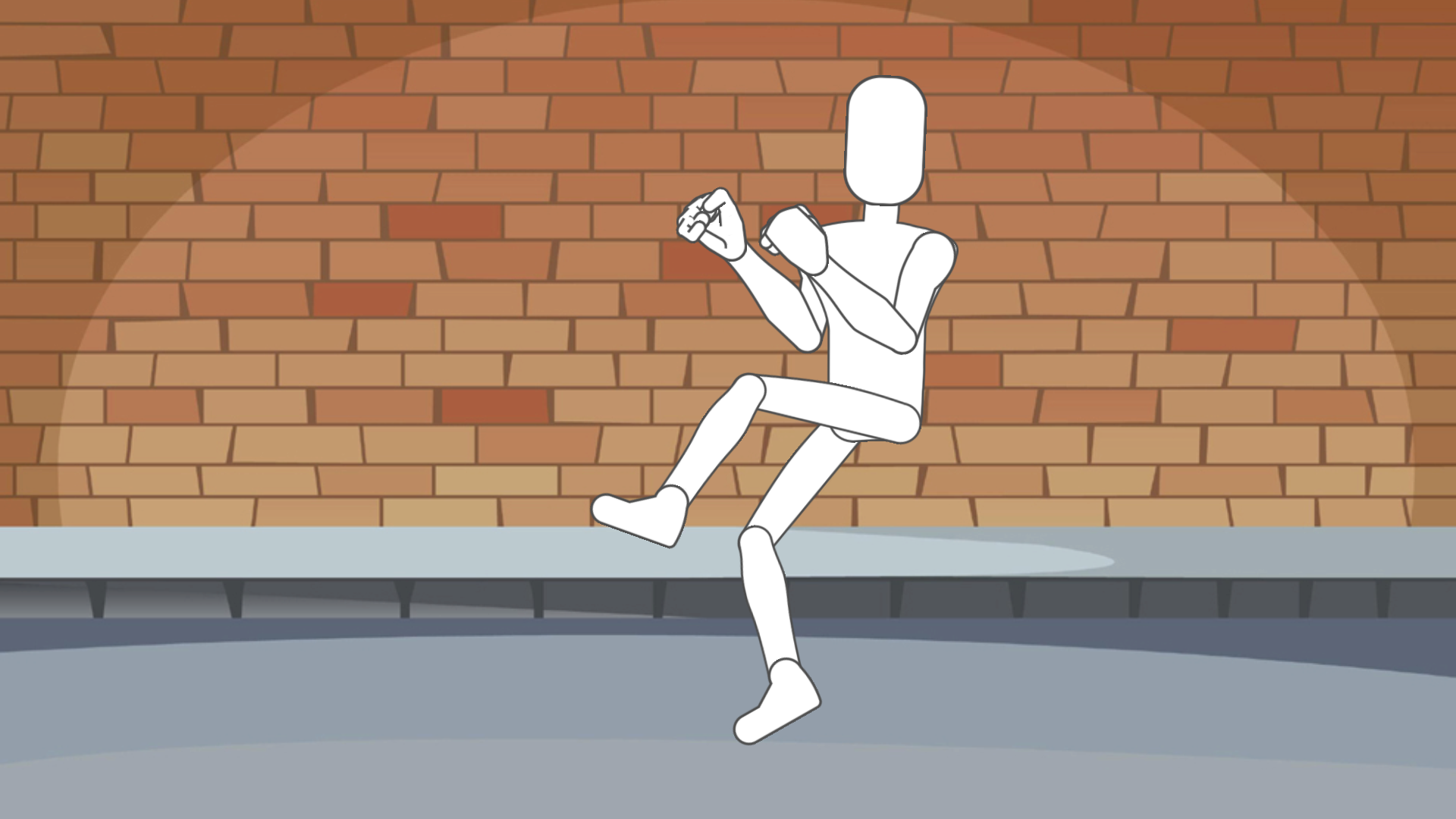 Double Kick Combo Fight