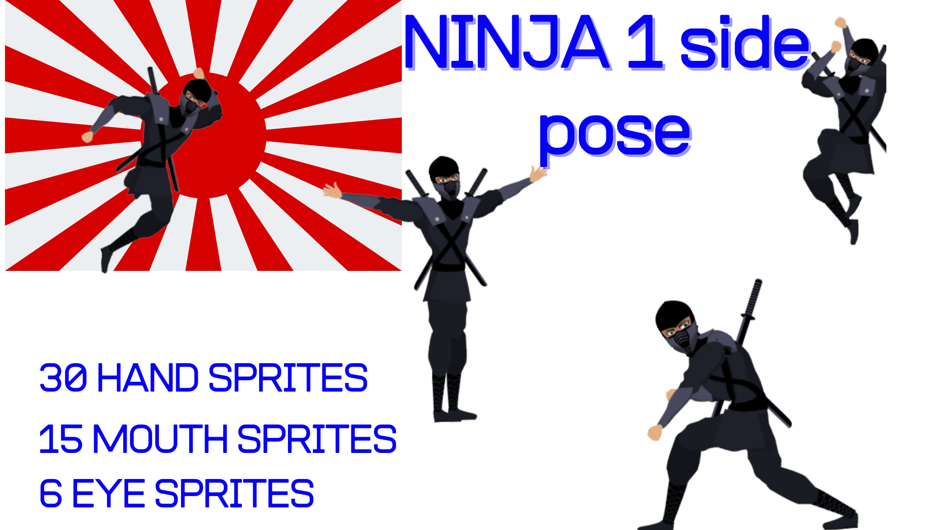 NINJA 1 SIDE POSE