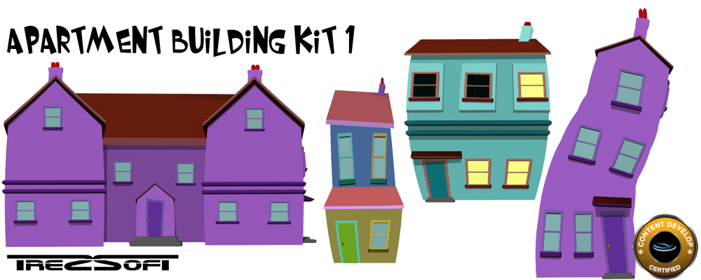 Apartment Building Kit 1