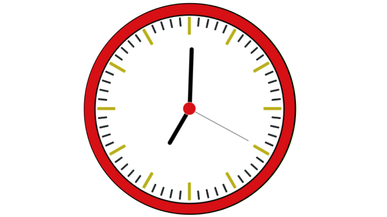 Animated Clocks in Real Time