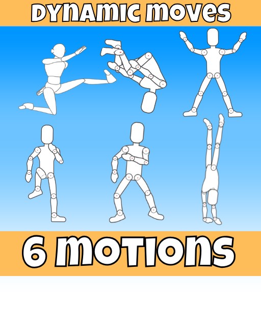 G3 Human Motion 6 Motions