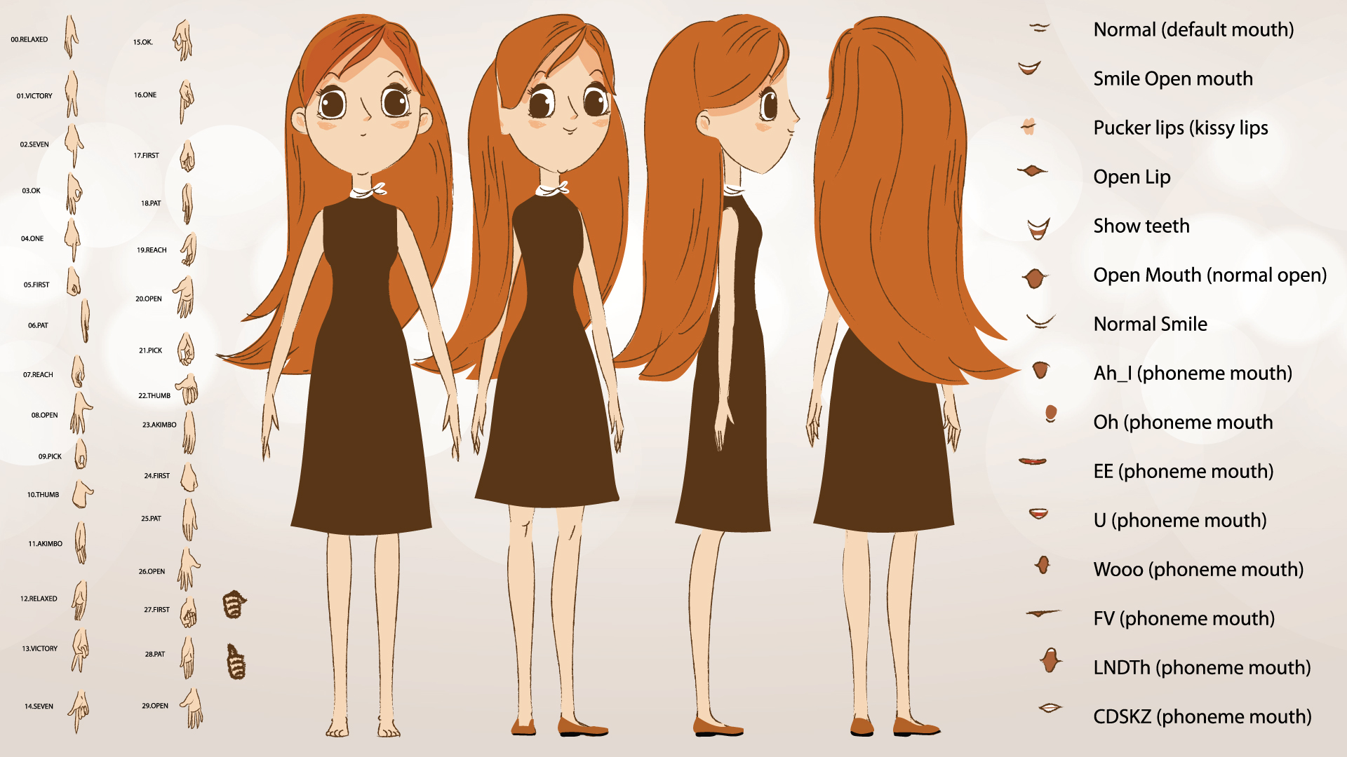 Mom (Character Pack) - Illustrated Carrot Family