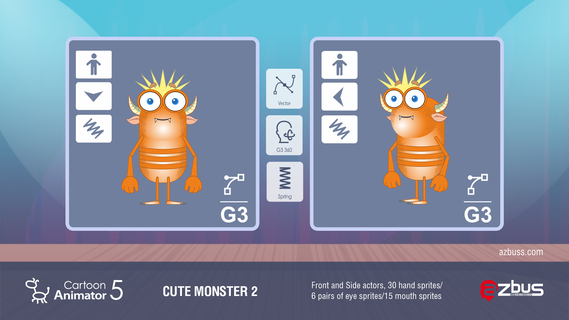 Cute monster Combo (01-04)