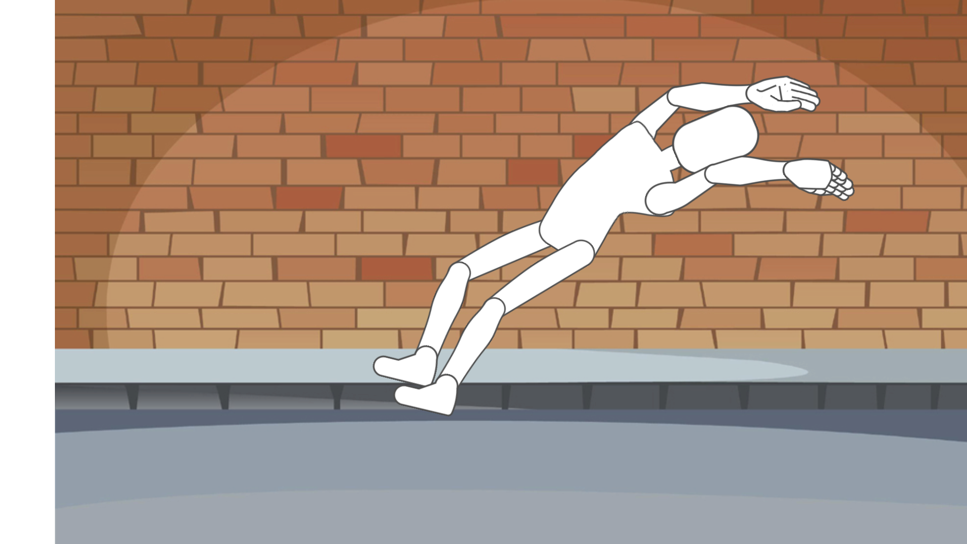 Back flip fight