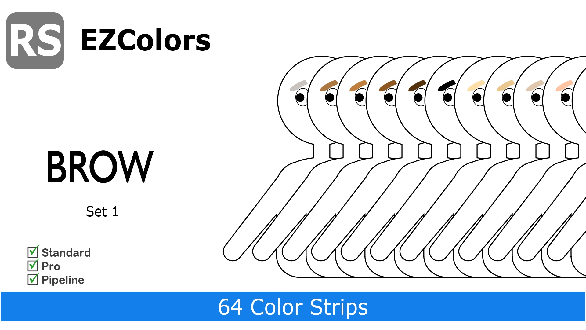 EZColors - Brow (Set 1)