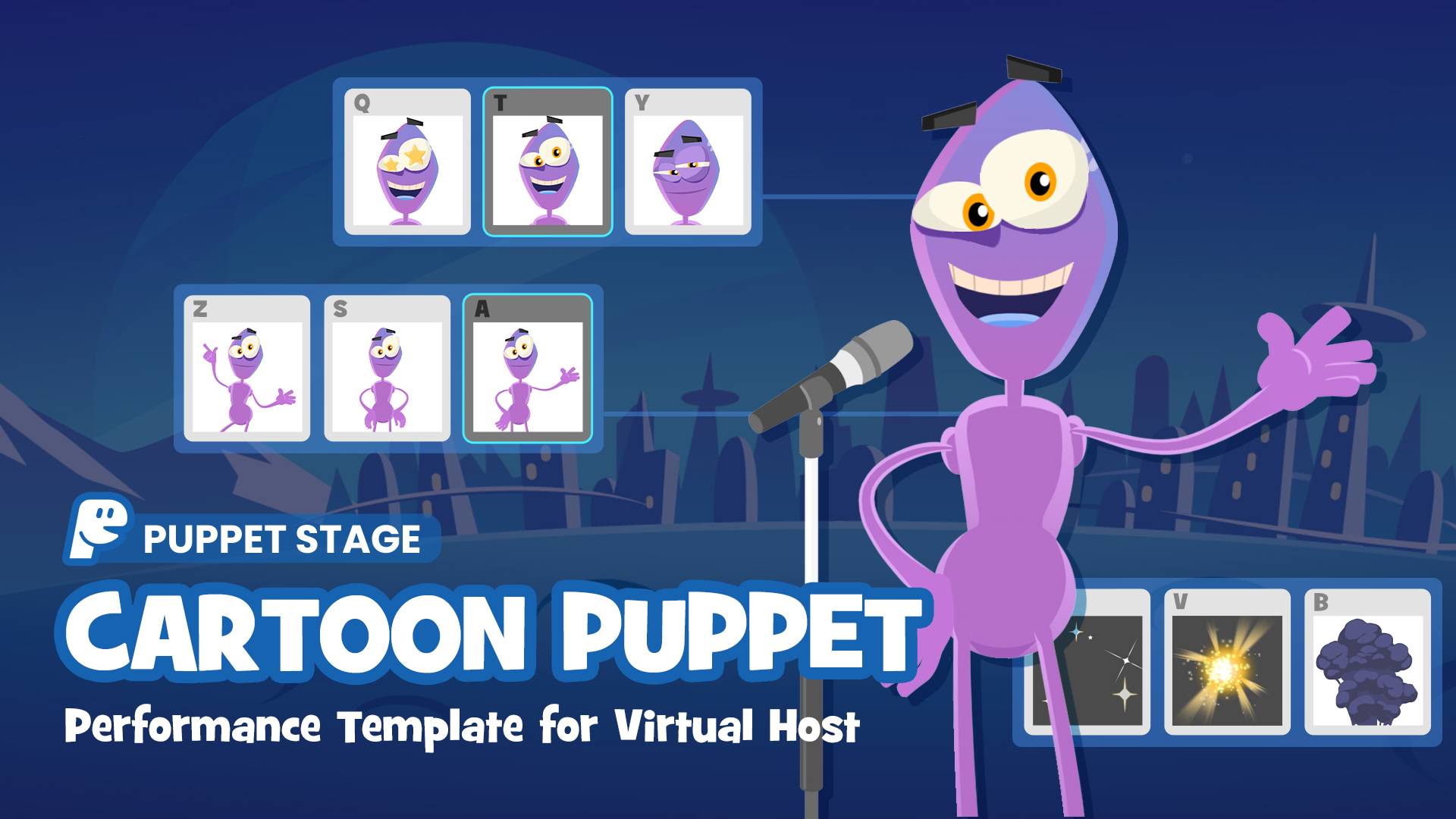 Cartoon Puppet