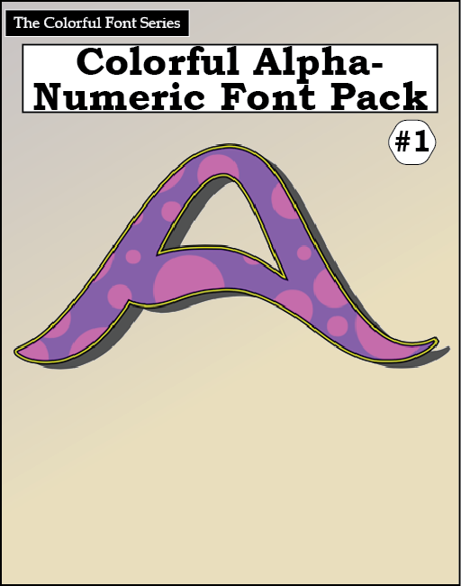Colorful Font Pack 1