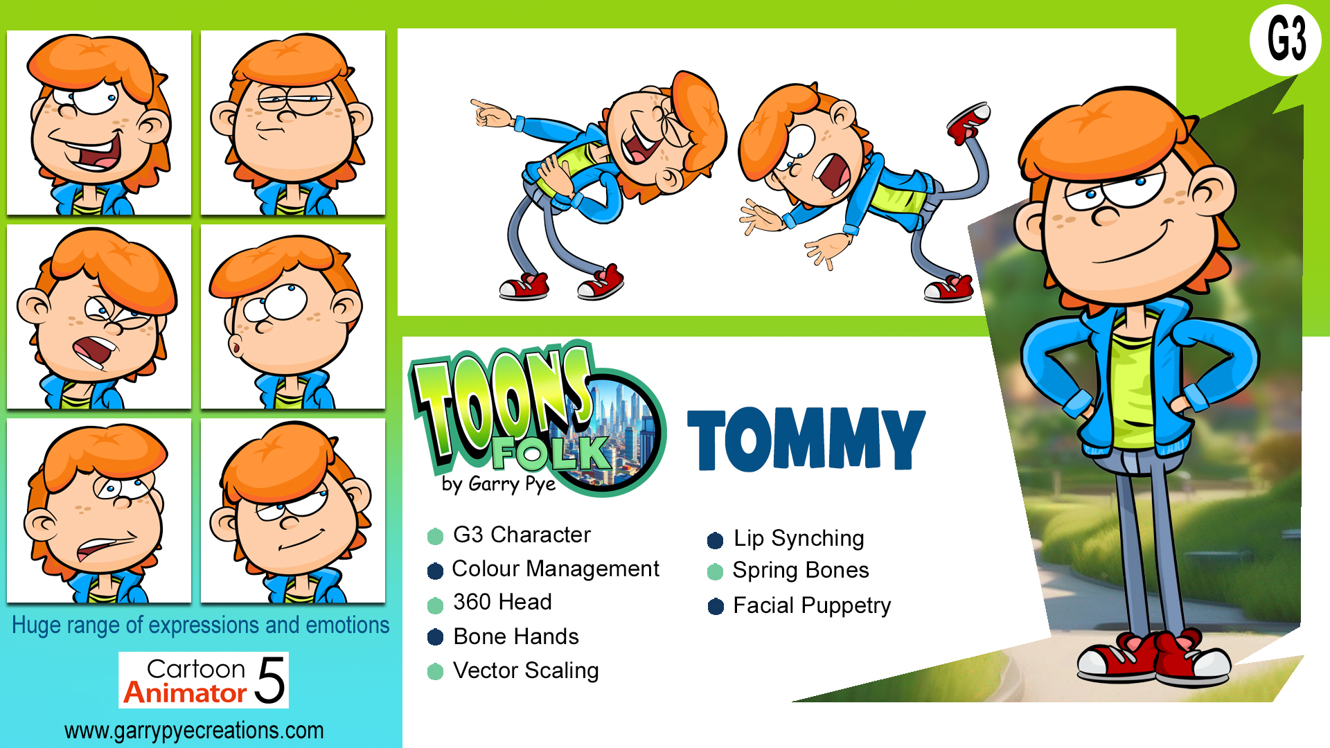 Toons Folk - Tommy