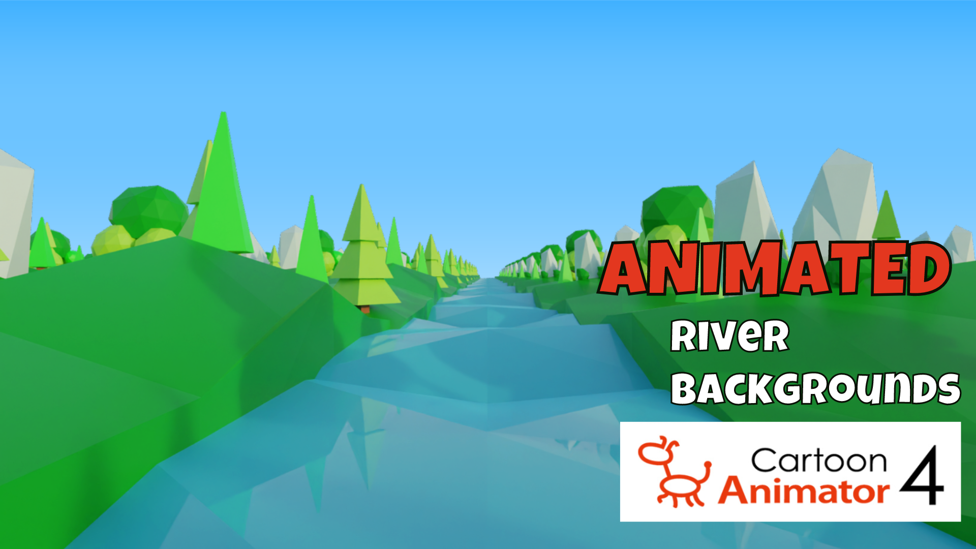 Animated River Scenes