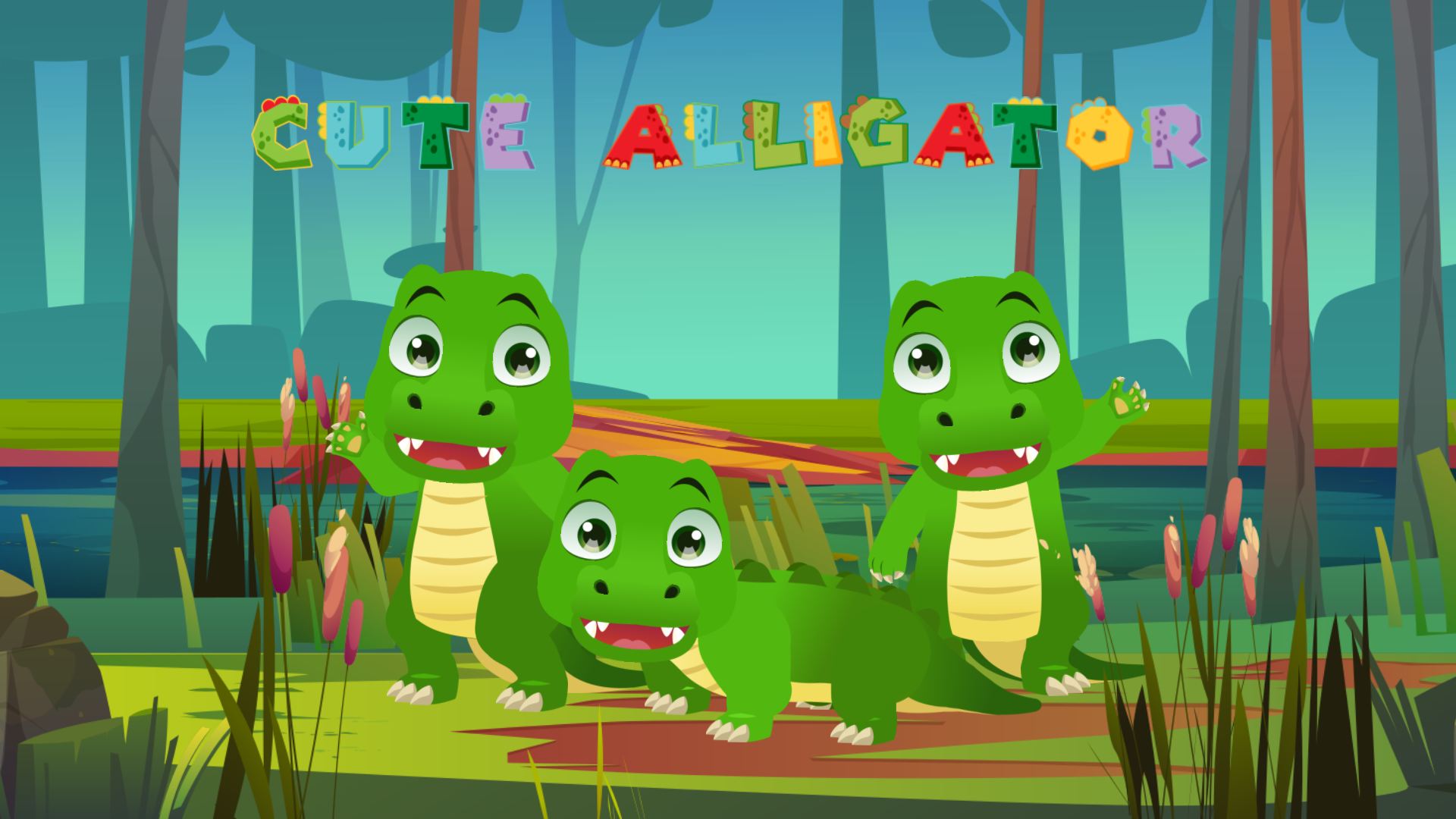 Cute Alligator
