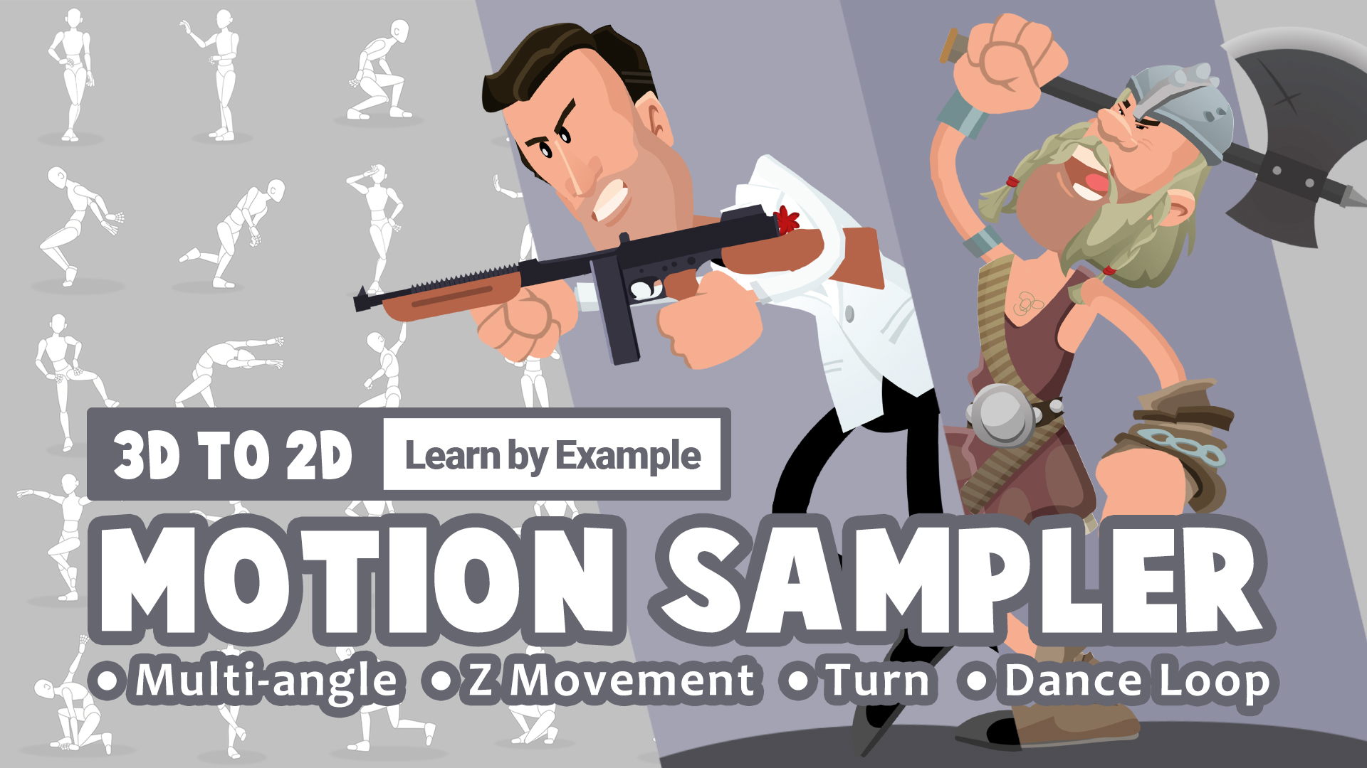3D to 2D Motion Sampler