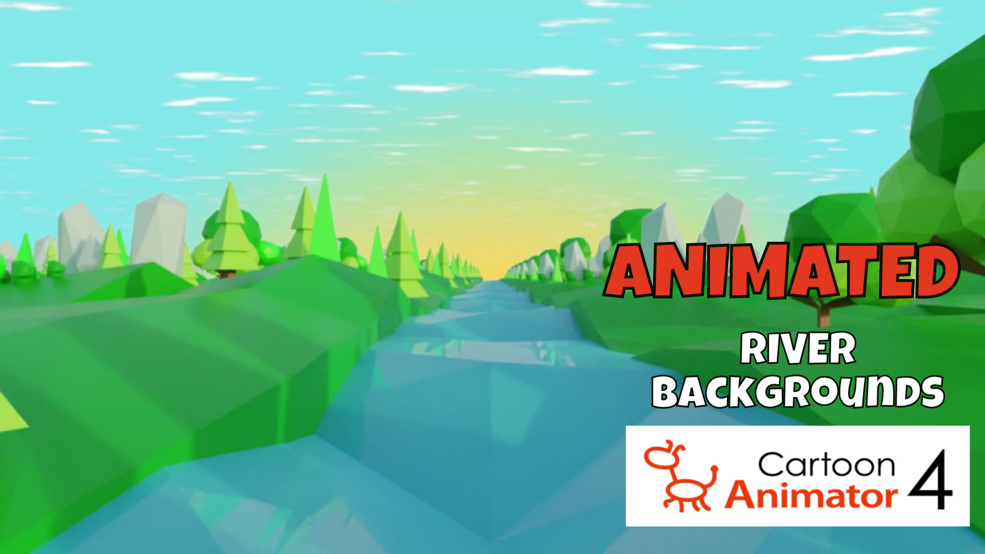 Animated River Scenes