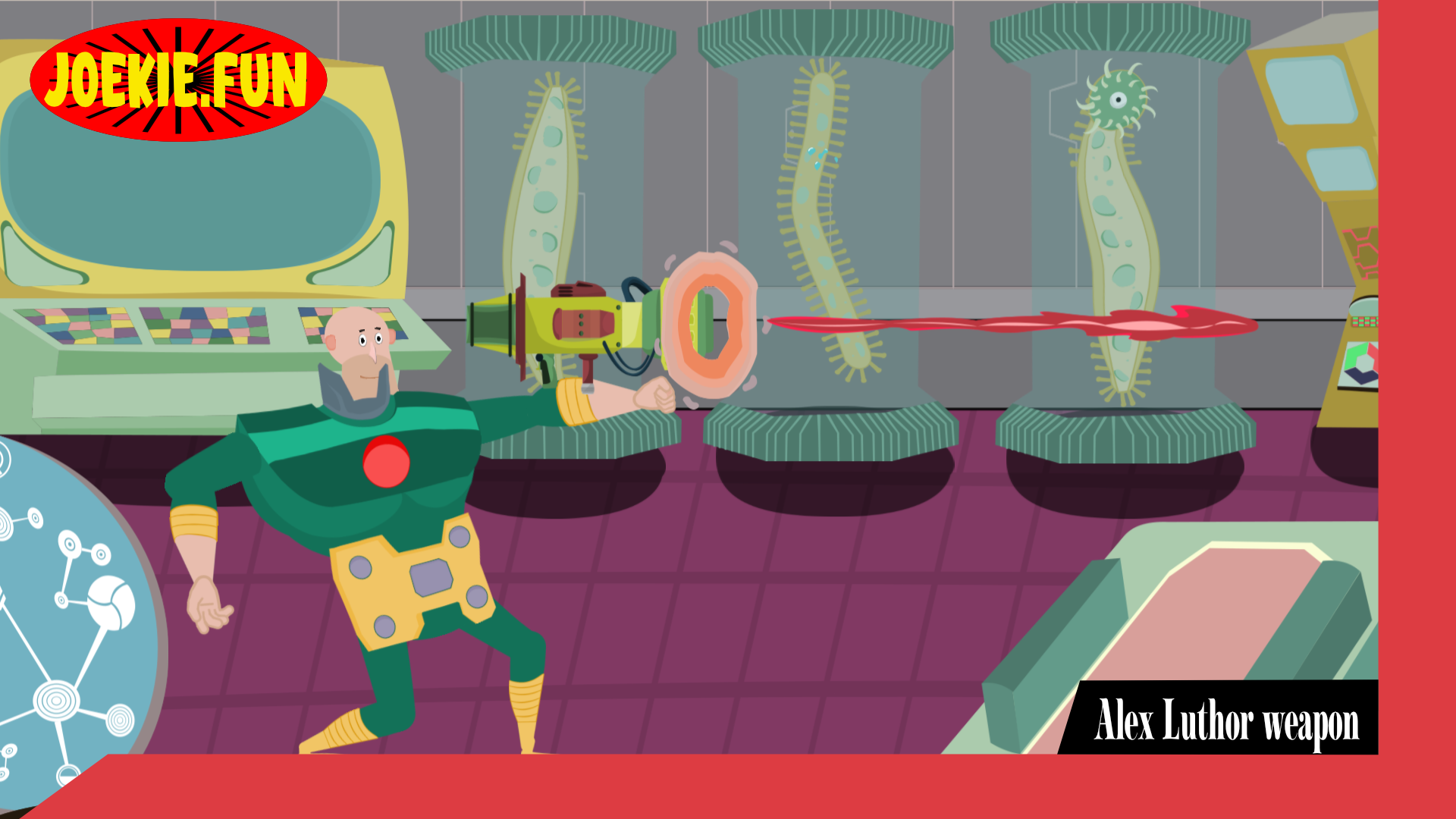 Alex Luthor weapon