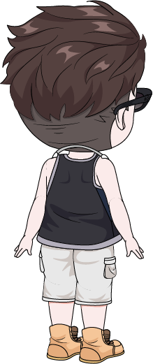 2DS2-The boy with a pompadour hairstyle