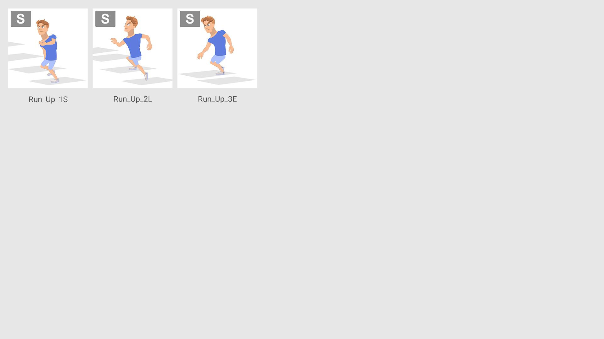 2D Act and Move for Male