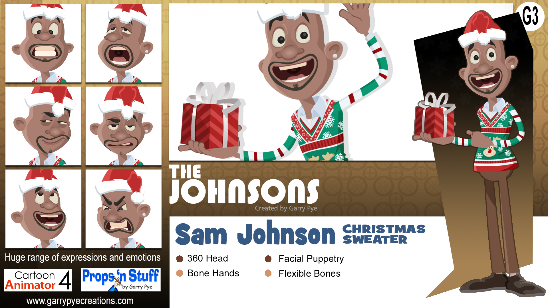 The Johnsons - Sam Johnson - Christmas Sweater