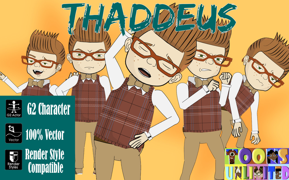 Thaddeus Character Pack
