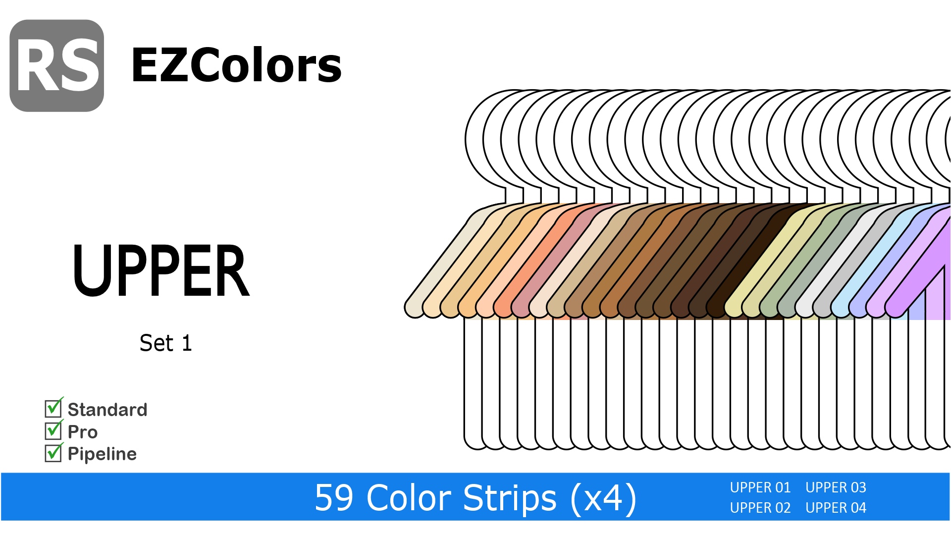 EZColors - Upper (Set 1)