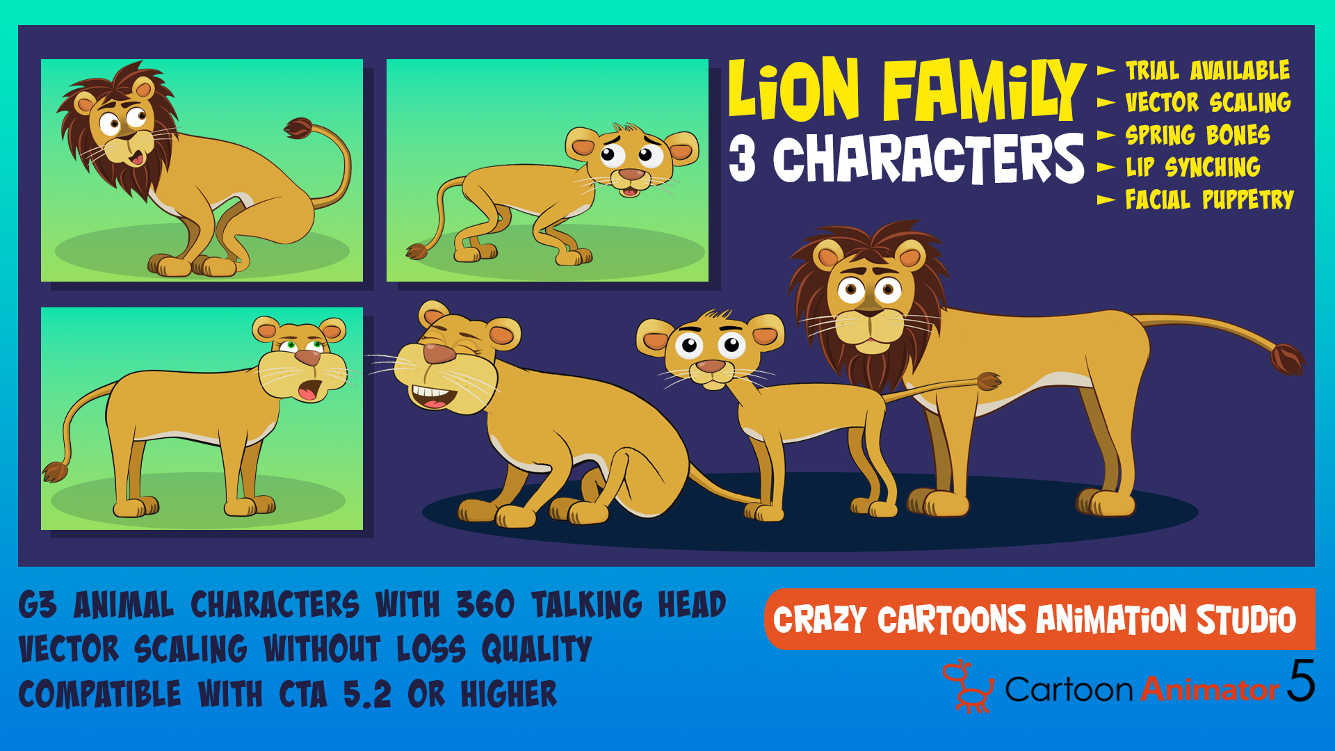 Lion Family