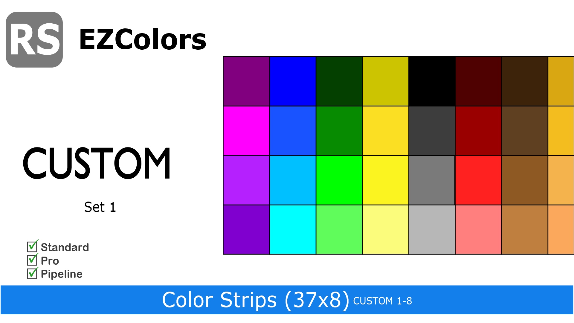 EZColors - Custom (Set 1)