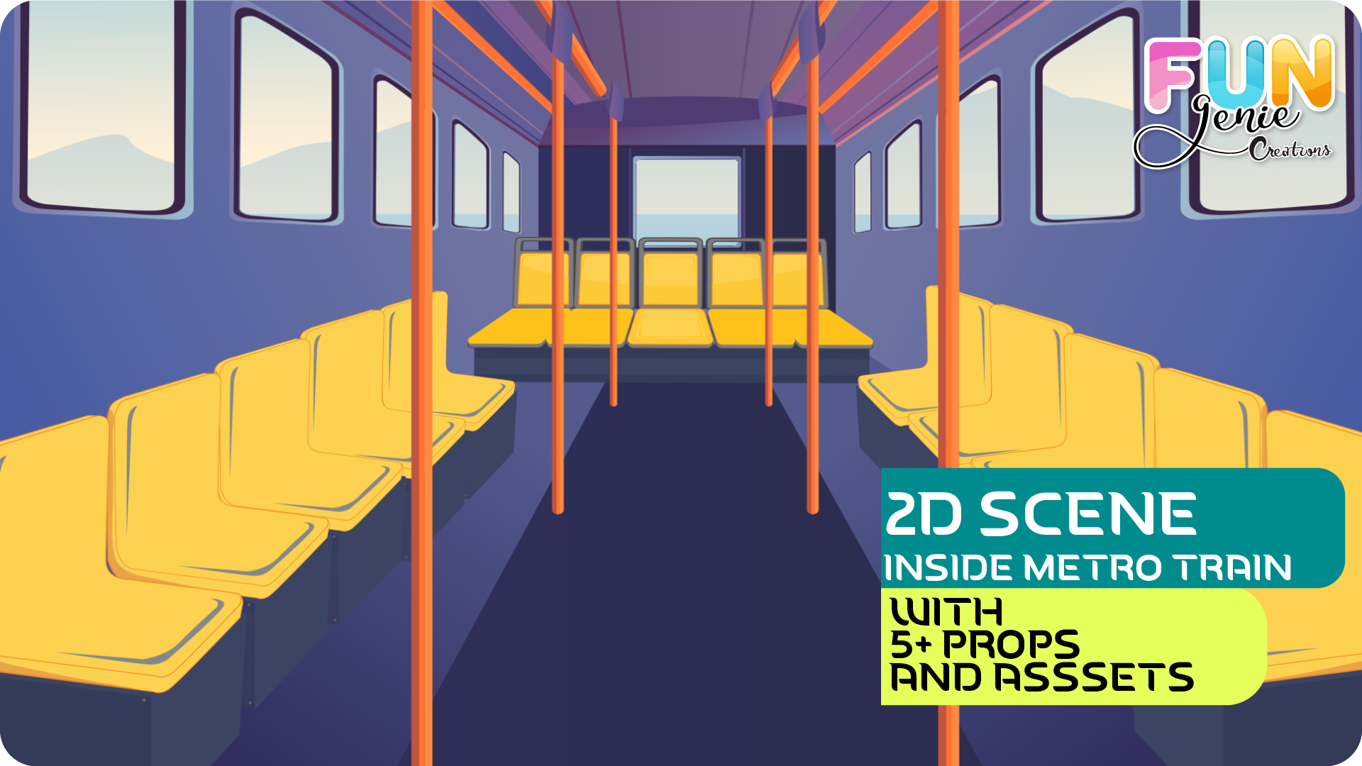 INSIDE METRO TRAIN