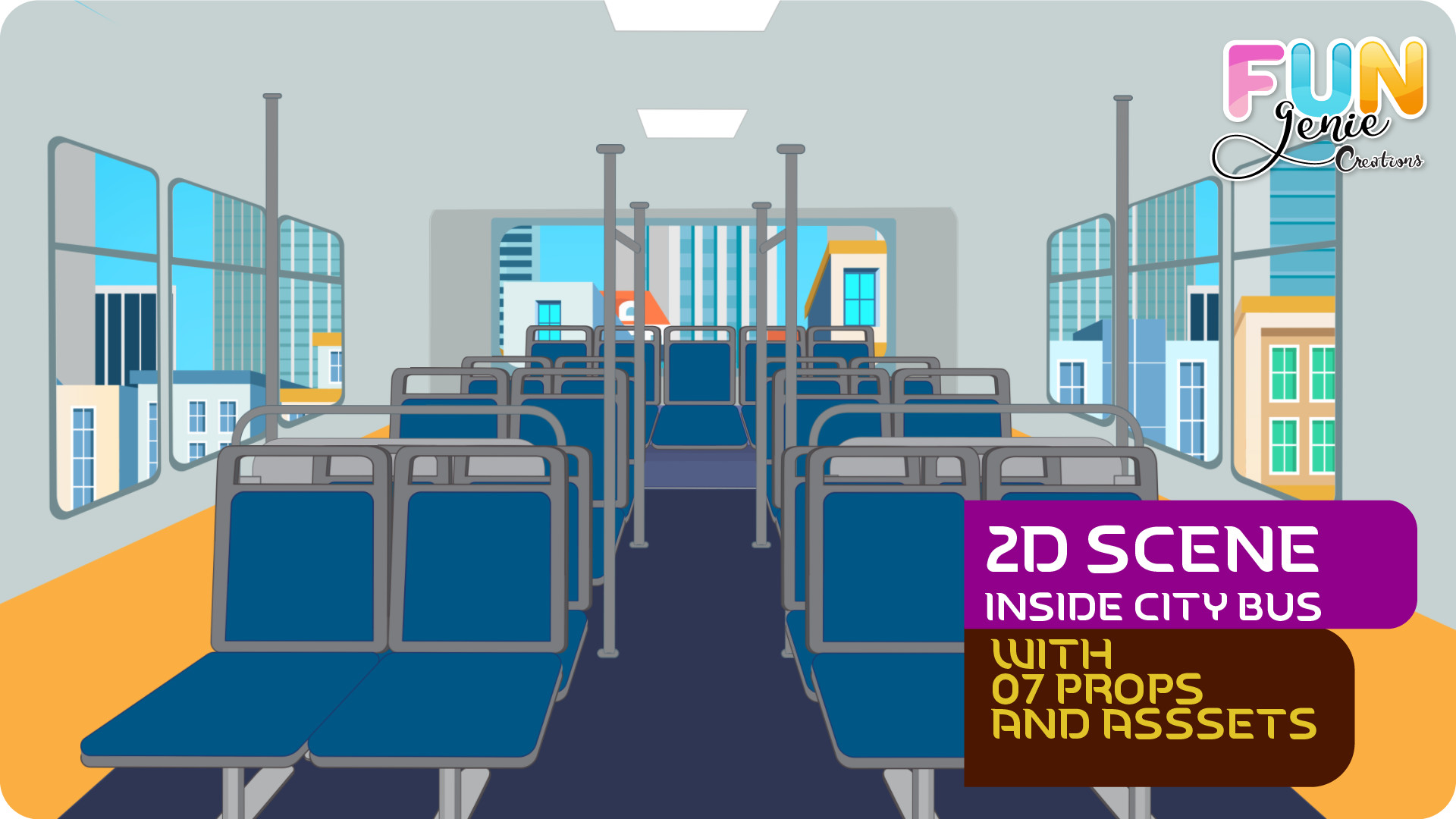 INSIDE CITY BUS