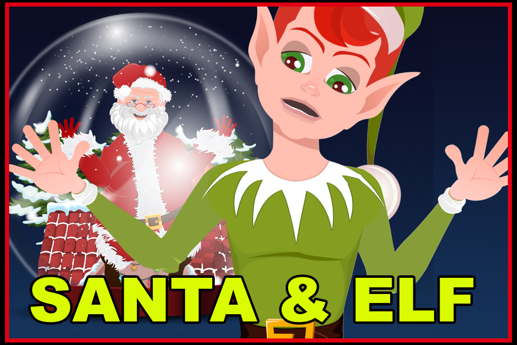 Santa Claus & Elf