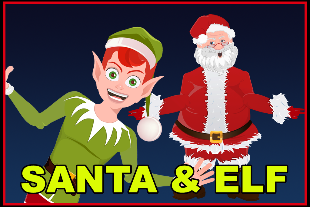 Santa Claus & Elf