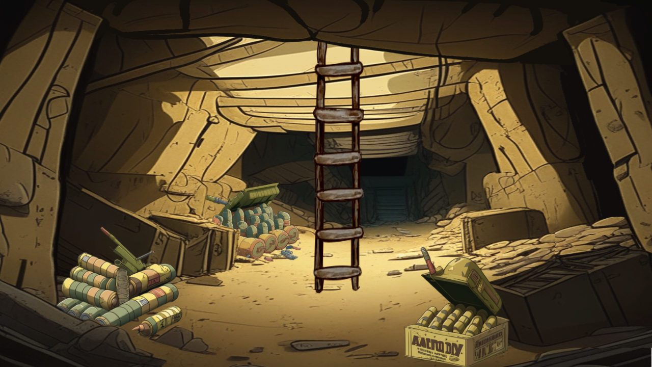 Cartoony Scenes Vol 2 Trenches of War