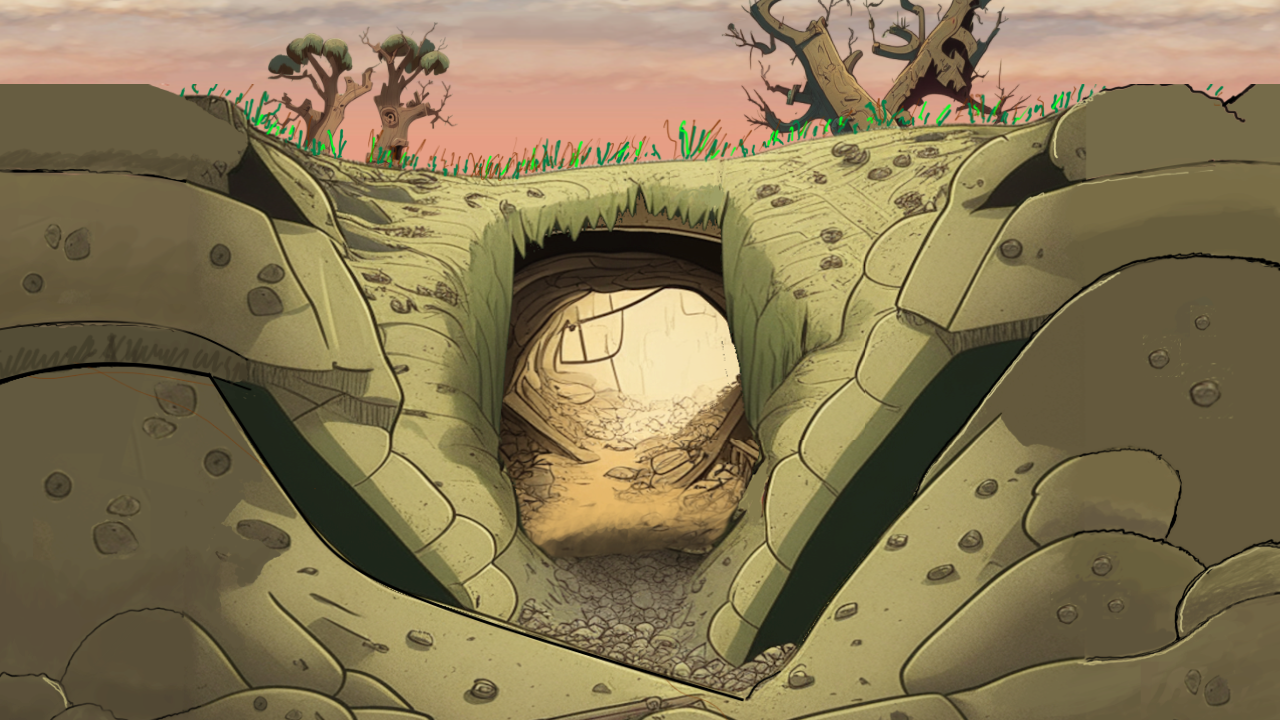Cartoony Scenes Vol 2 Trenches of War
