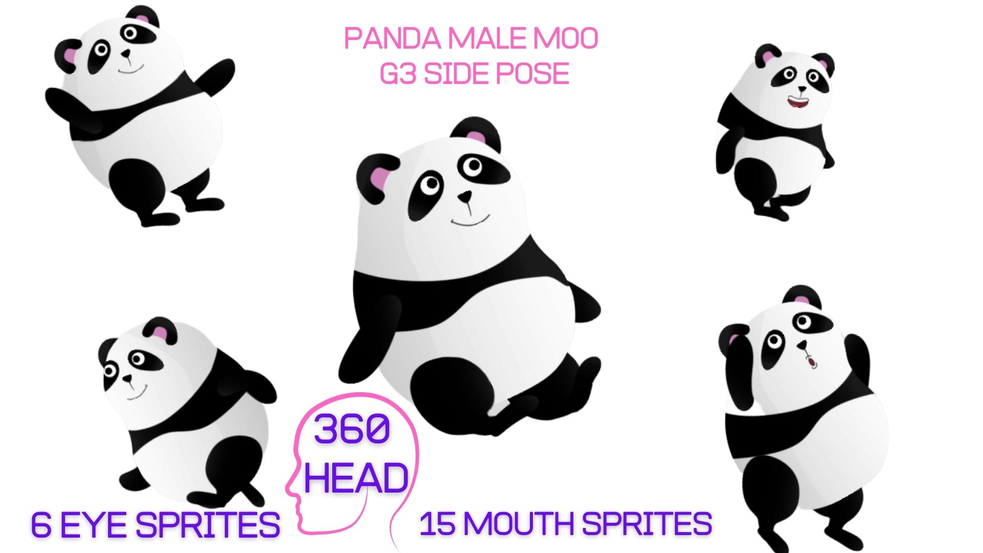 PANDA MALE MOO G3 SIDE