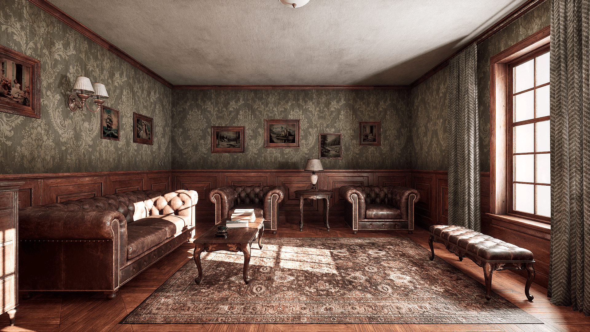 HQ Modular Old House Interior