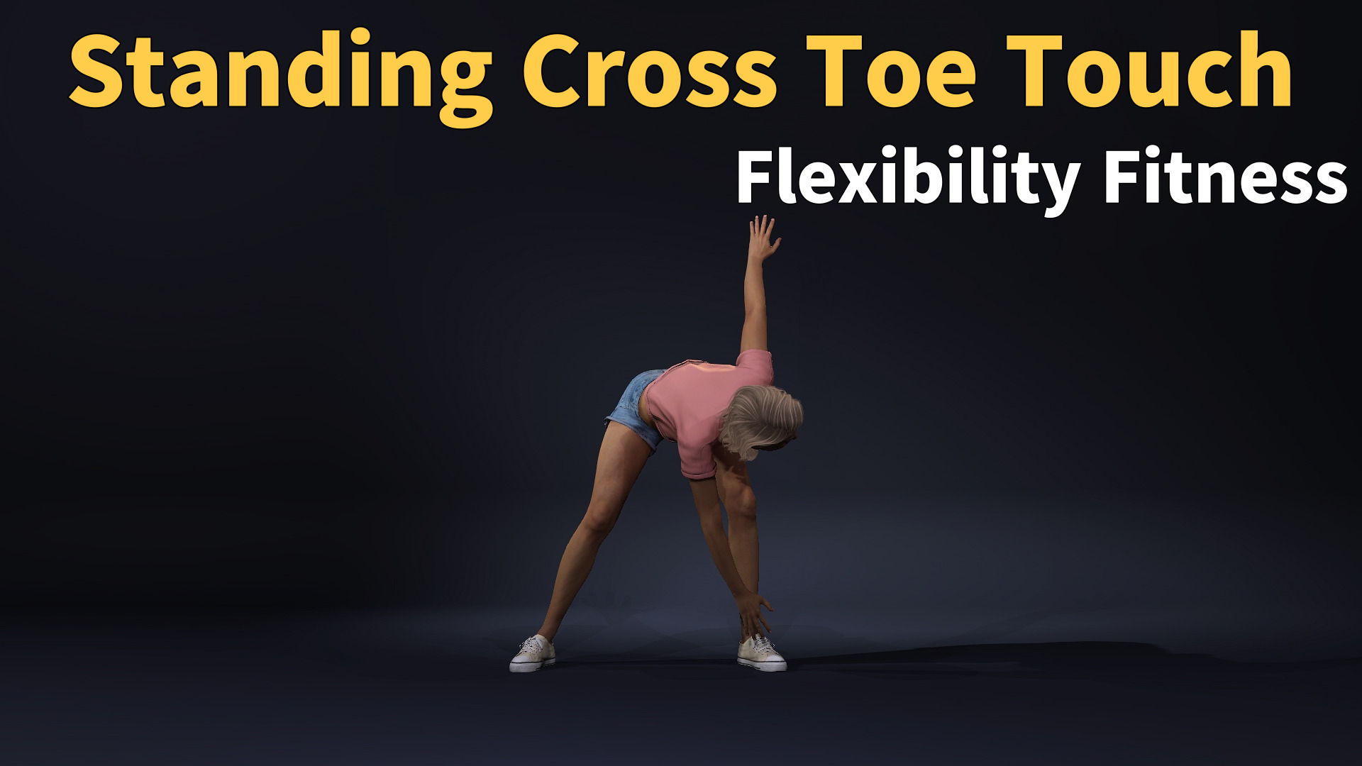 33_Standing Cross Toe Touch