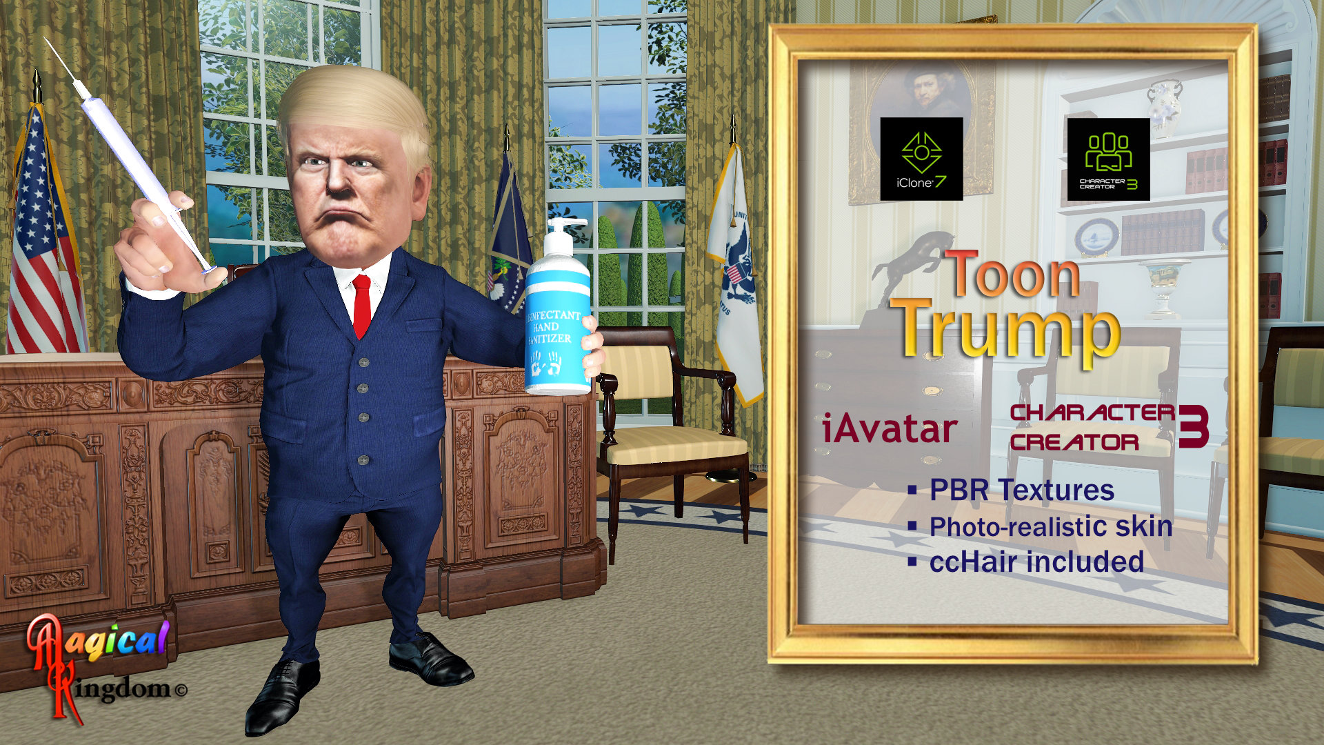 Toon Trump iAvatar