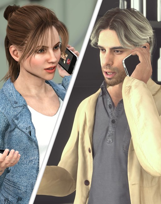 Stand Phone call Pack