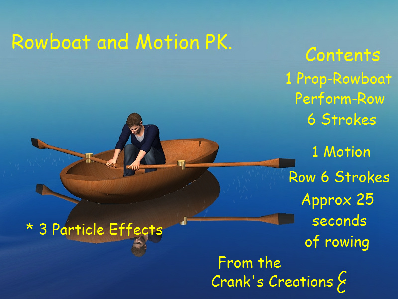 Row Boat and Motion