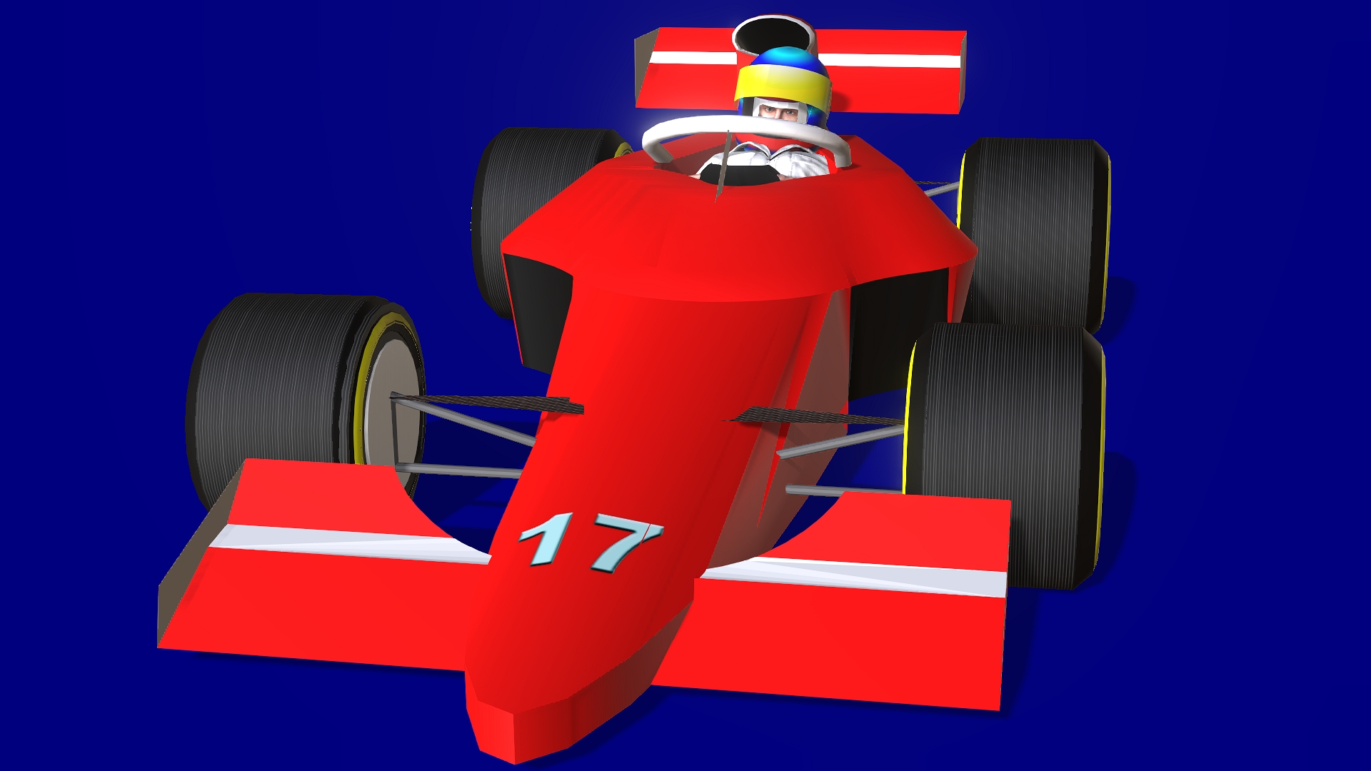 F1 car Red