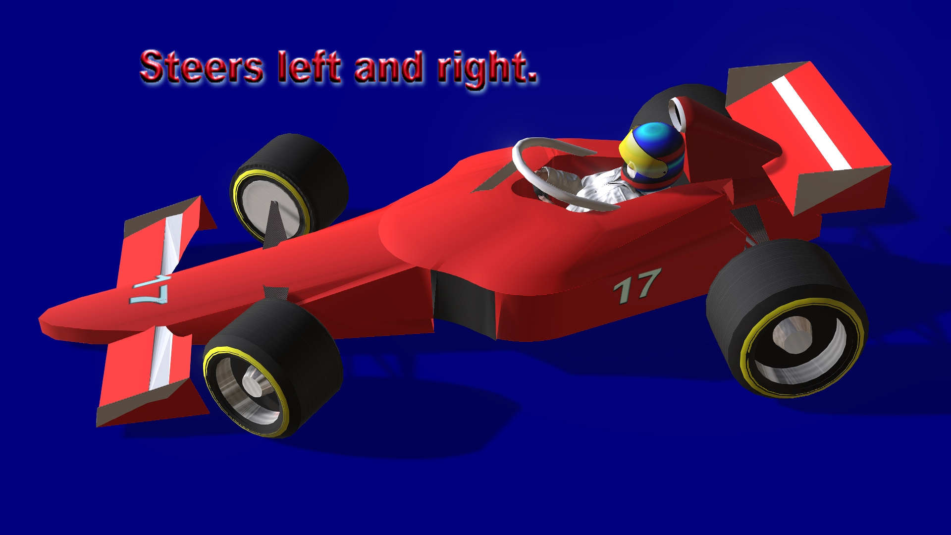 F1 car Red