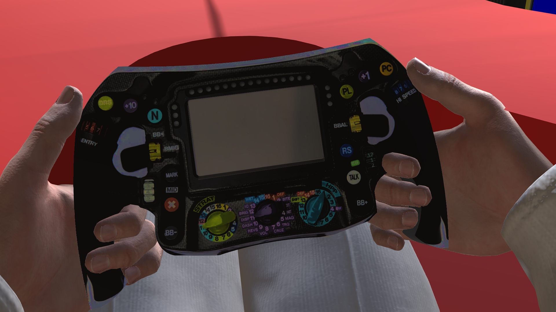 F1 car Red