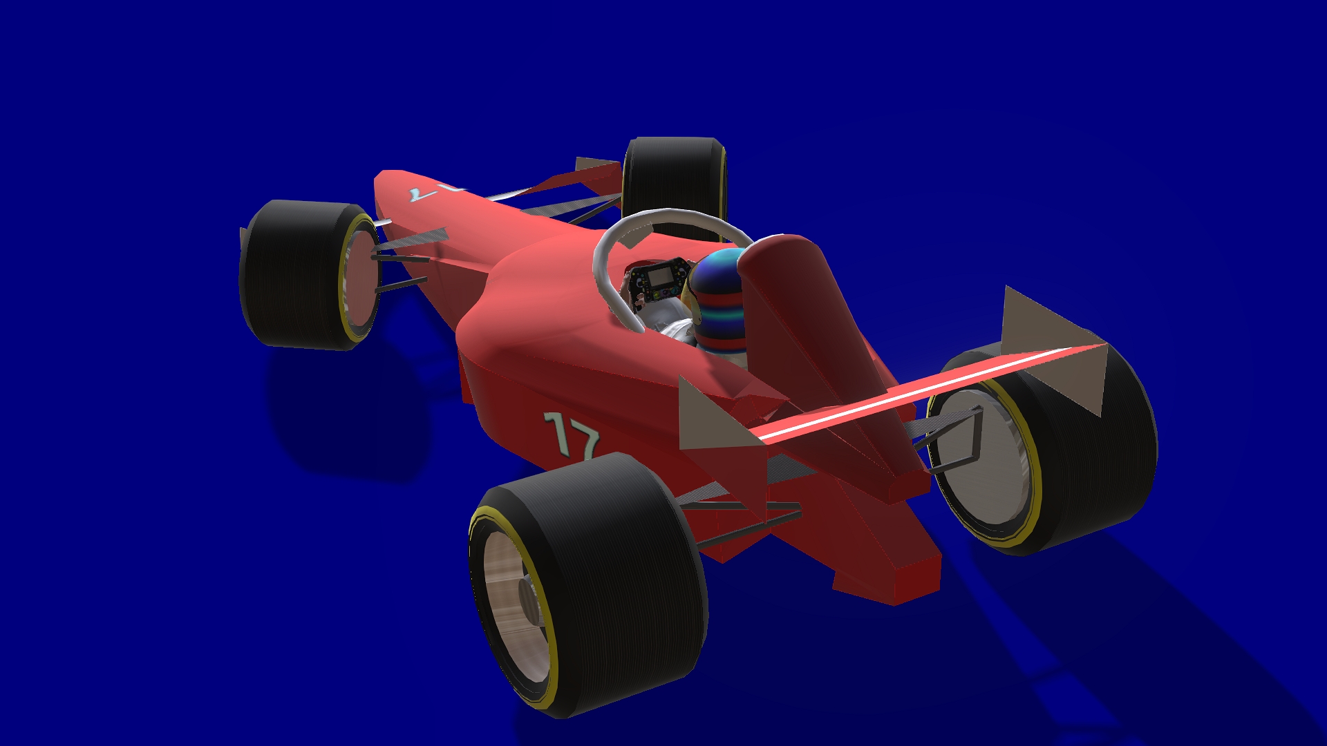 F1 car Red
