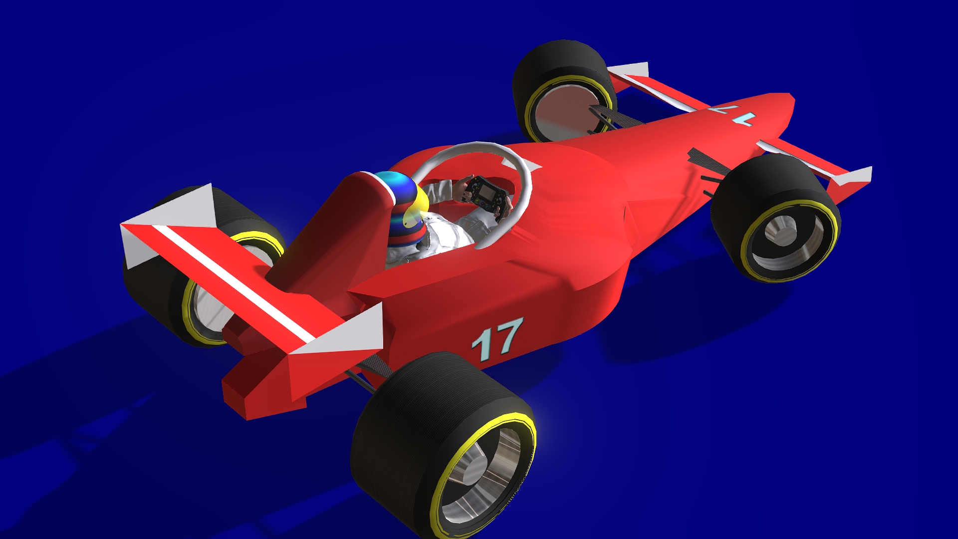 F1 car Red