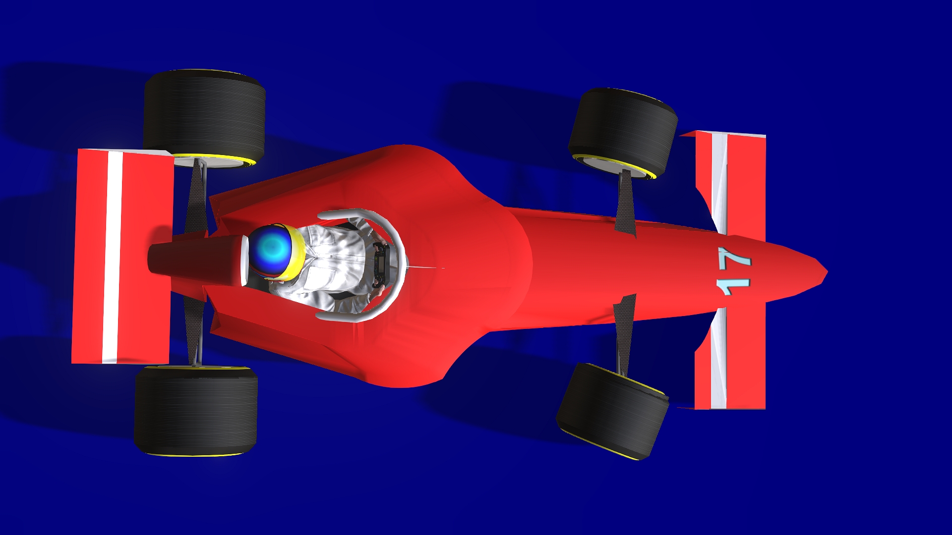 F1 car Red