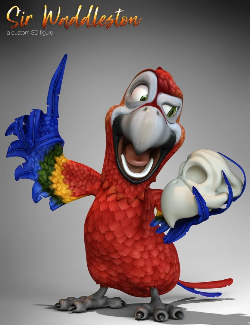 Toon Parrot