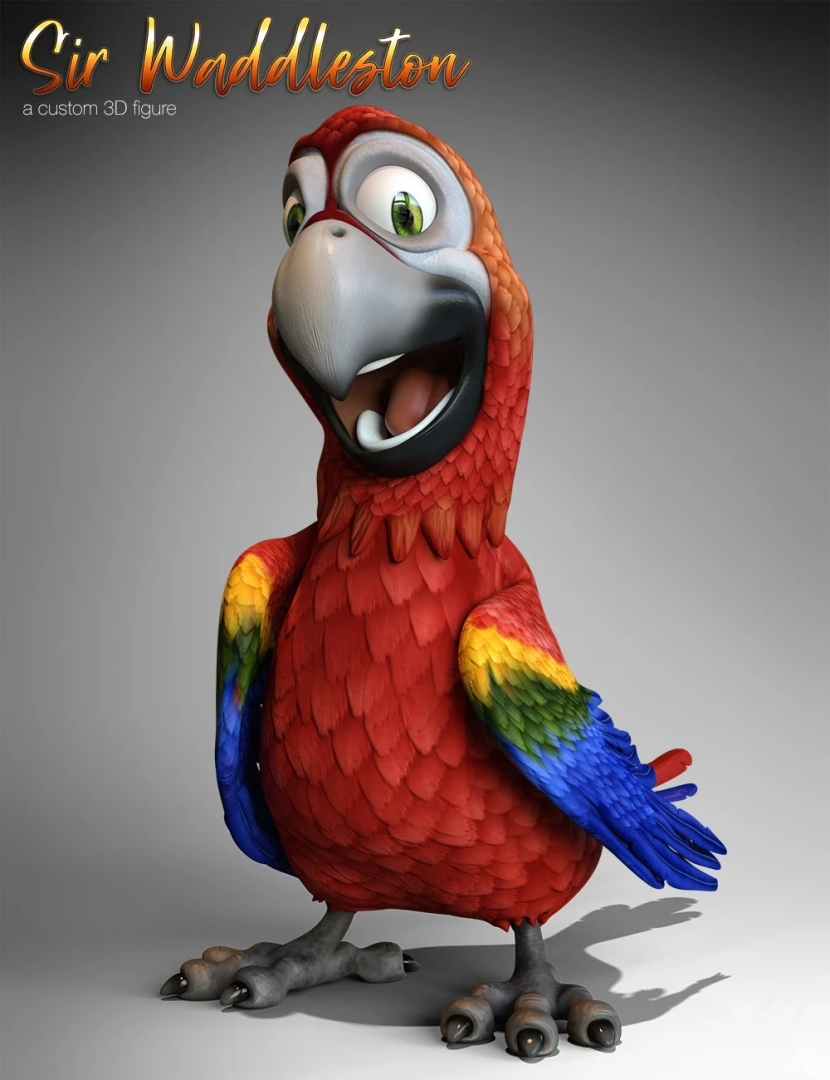 Toon Parrot