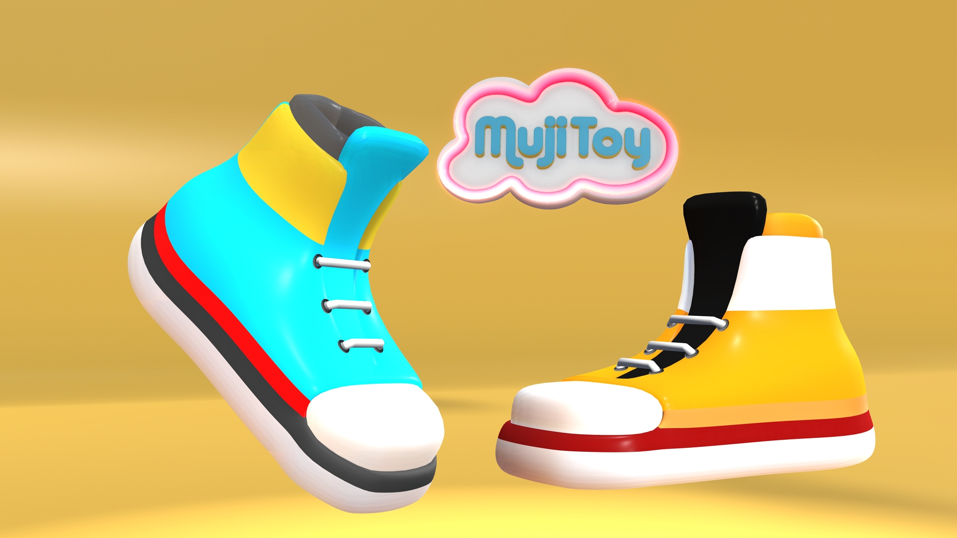 Cartoon shoes 04